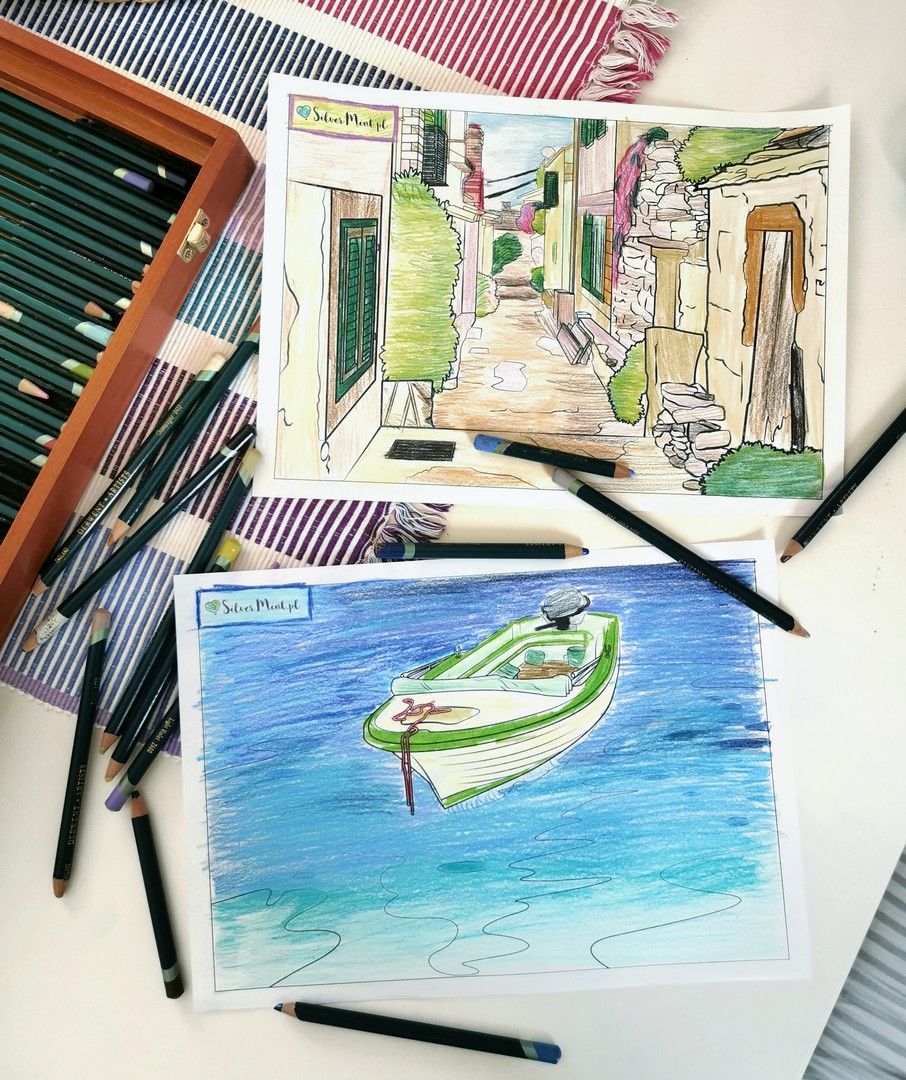 Nowości do kolorowania - Skarby z podróży