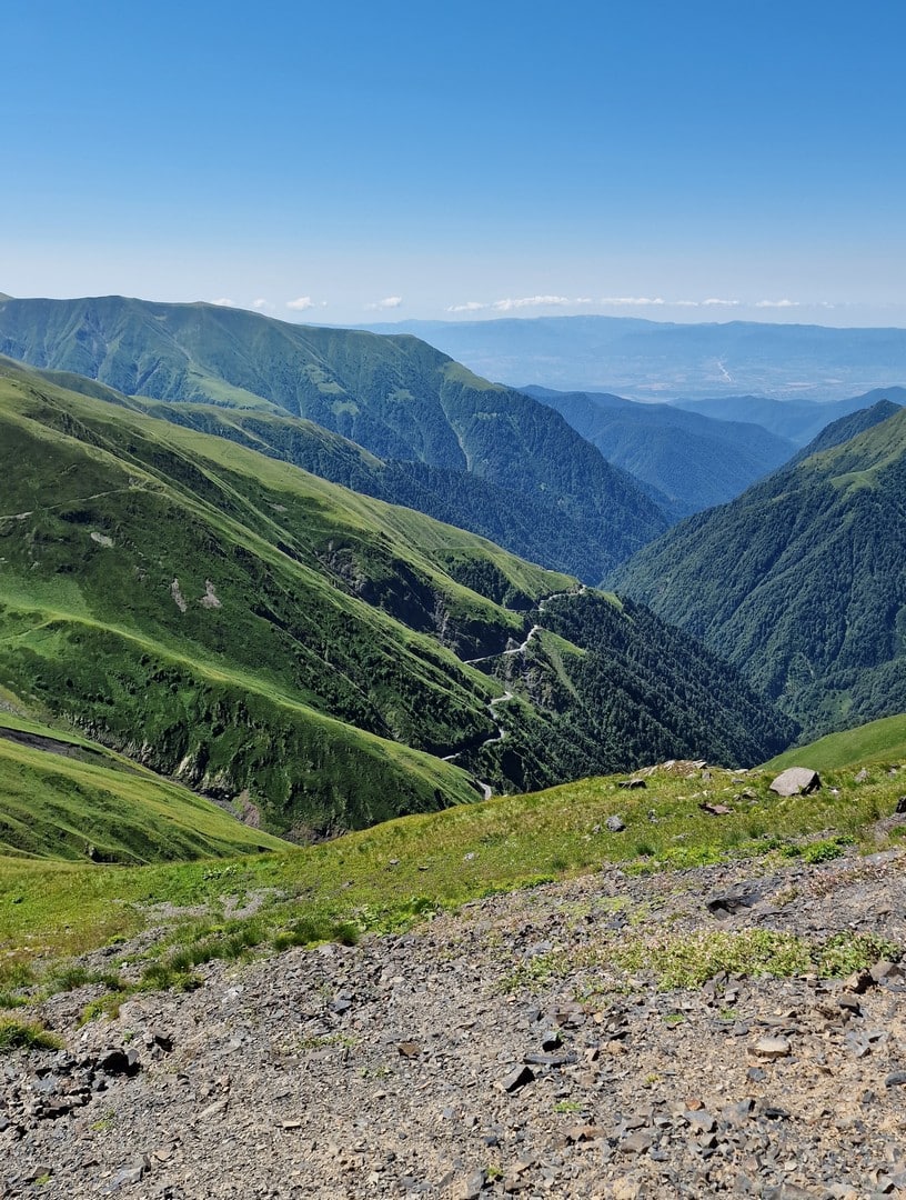 Tusheti Georgia. The world's most dangerous road of Abano Pass. How to ...